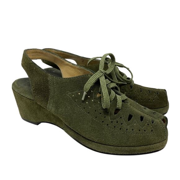 Re-Mix | Shoes | Remix Vintage Reproduction Shoe Greta Sling Back Lace ...